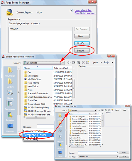 AutoCAD And Page Setup Import Revisited
